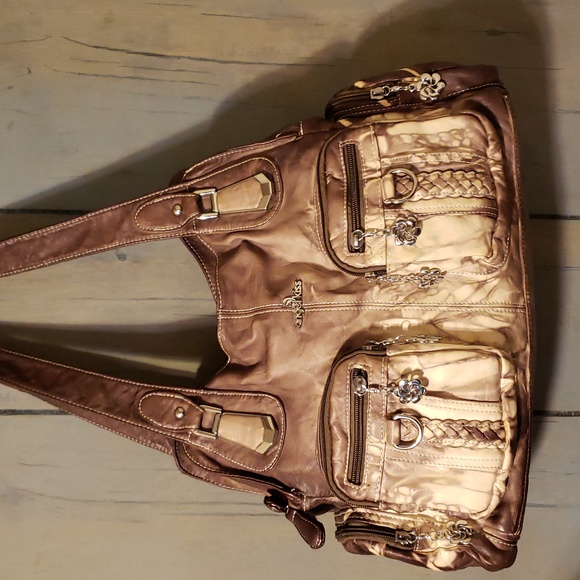 Angel Kiss | Bags | Angel Kiss Shoulder Bag Nwot Really Beautiful Never ...